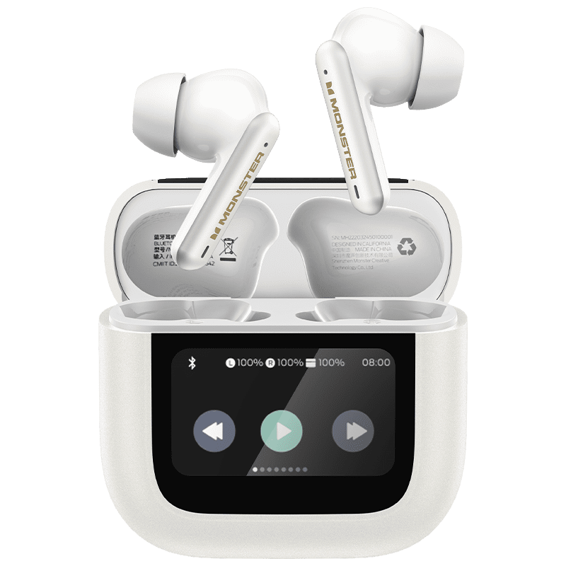 Monster TH300 Earphone – White | Aditek Distribution