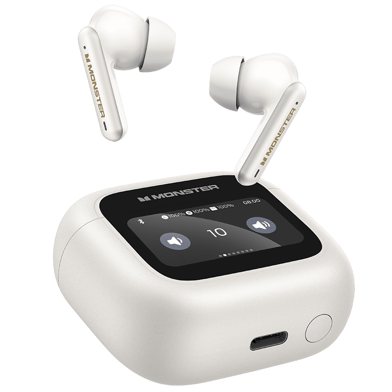 Monster TH300 Earphone – White | Aditek Distribution